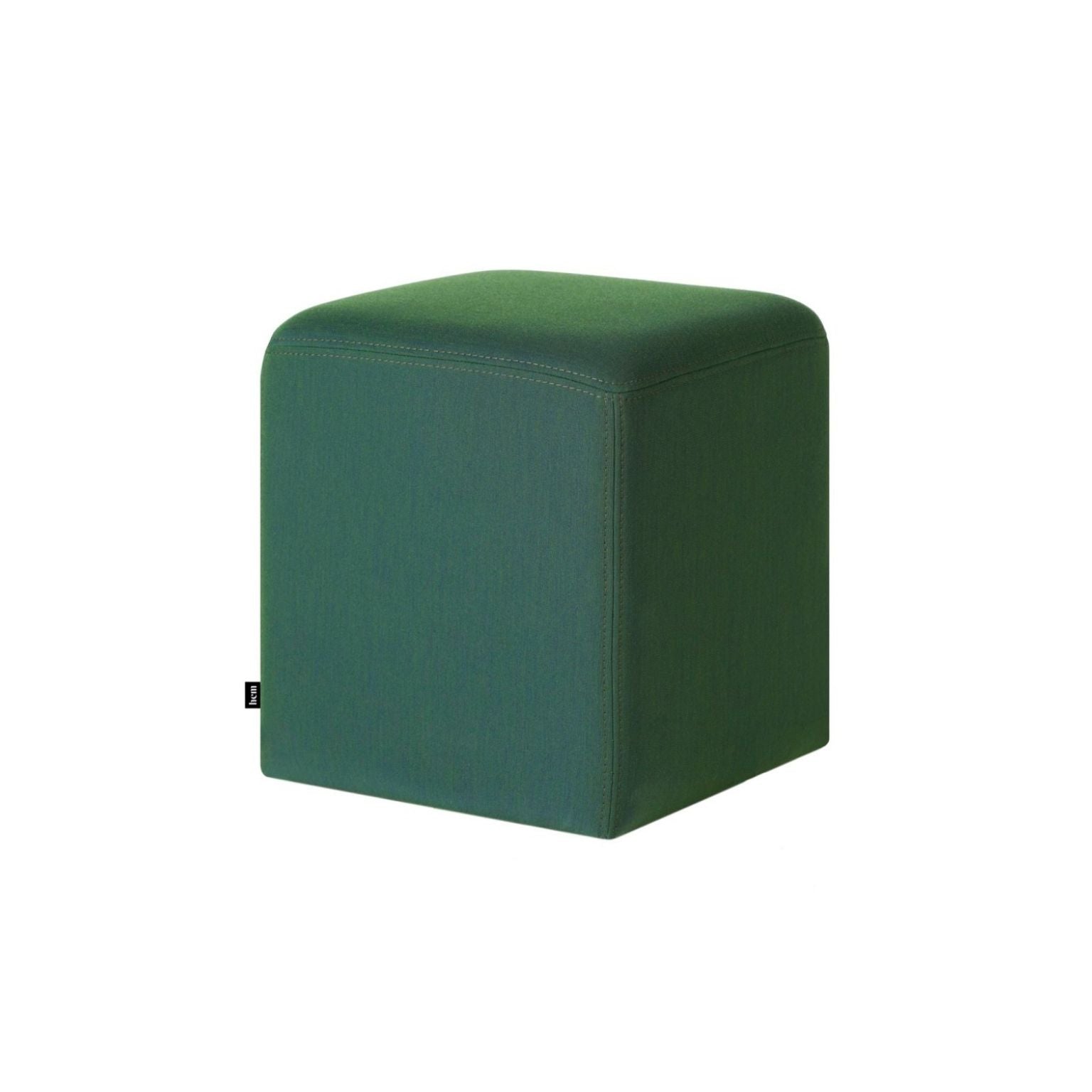 Hem Bon Cube Pouf, Peacock – KEEPR